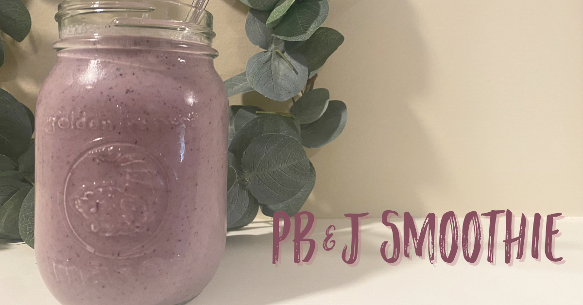 Recipe: PB&J Smoothie - Summerfield Custom Wellness