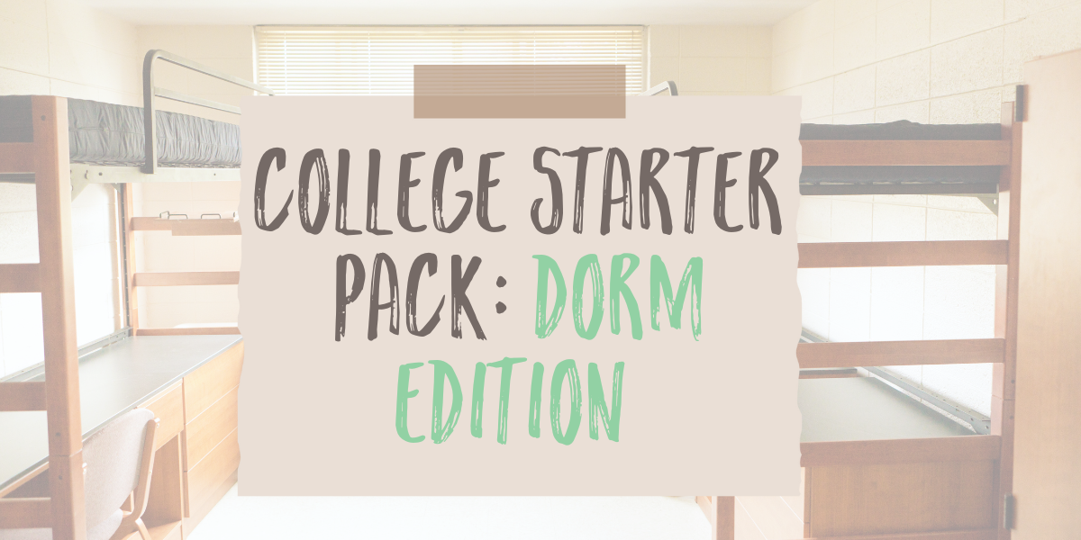 The College Starter Pack: Dorm Edition - Summerfield Custom Wellness